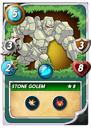 Stone Golem - Splinterlands Auction House