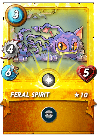 SplinterGuide - Feral Spirit | Splinterlands Card Analysis