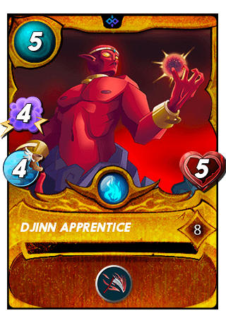 SplinterGuide - Djinn Apprentice | Splinterlands Card Analysis
