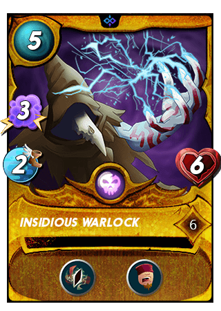 SplinterGuide - Insidious Warlock | Splinterlands Card Analysis