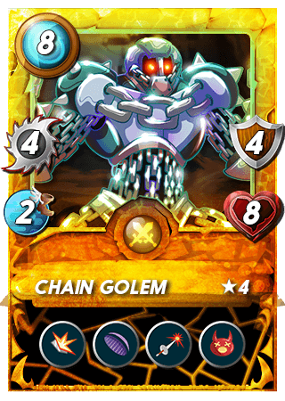 SplinterGuide - Chain Golem | Splinterlands Card Analysis