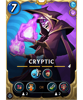 SplinterGuide - Cryptic | Splinterlands Card Analysis