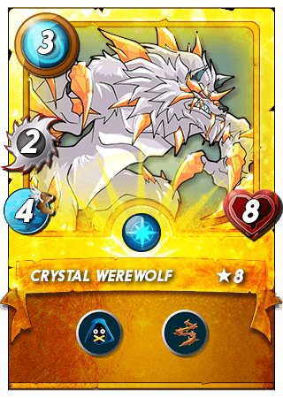 SplinterGuide - Crystal Werewolf | Splinterlands Card Analysis
