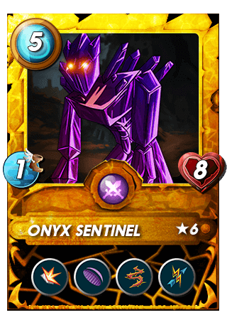 SplinterGuide - Onyx Sentinel | Splinterlands Card Analysis
