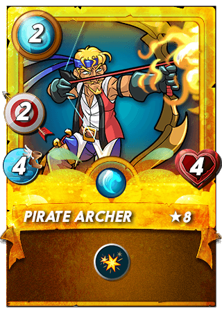 SplinterGuide - Pirate Archer | Splinterlands Card Analysis